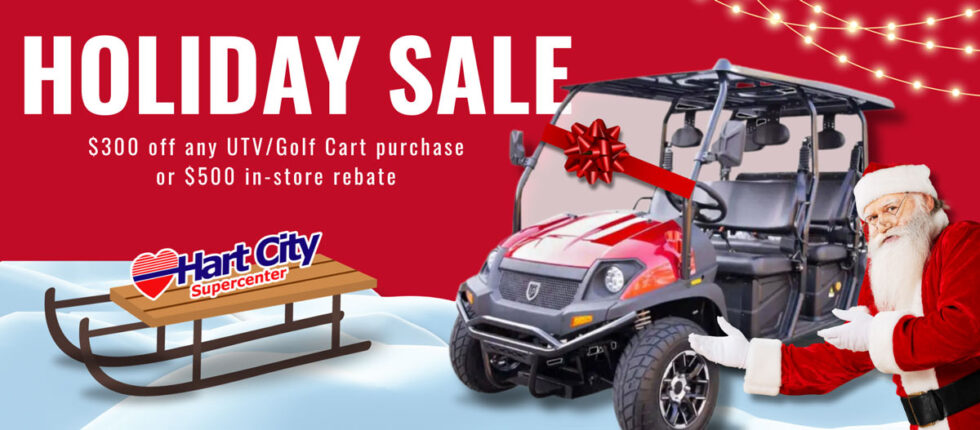 Rev Up Your Adventure with Hart City's UTV and Golf Cart Sale! - Hart ...